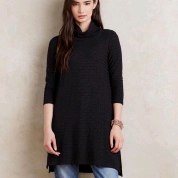 Anthropologie | Dresses | Puella Anthropologie Ribbed Naeve Turtleneck ...